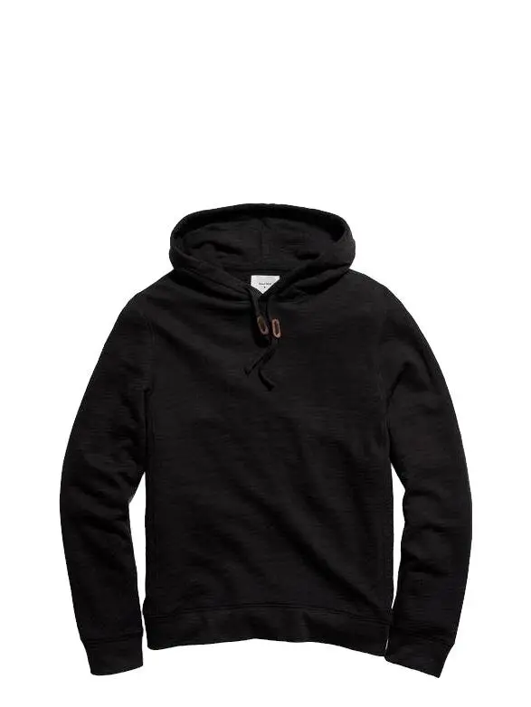 Billy Reid French Terry Hoodie - Black