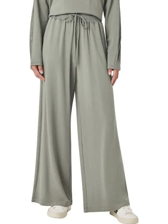Splendid Jada Drawstring Pants - Eucalyptus Green