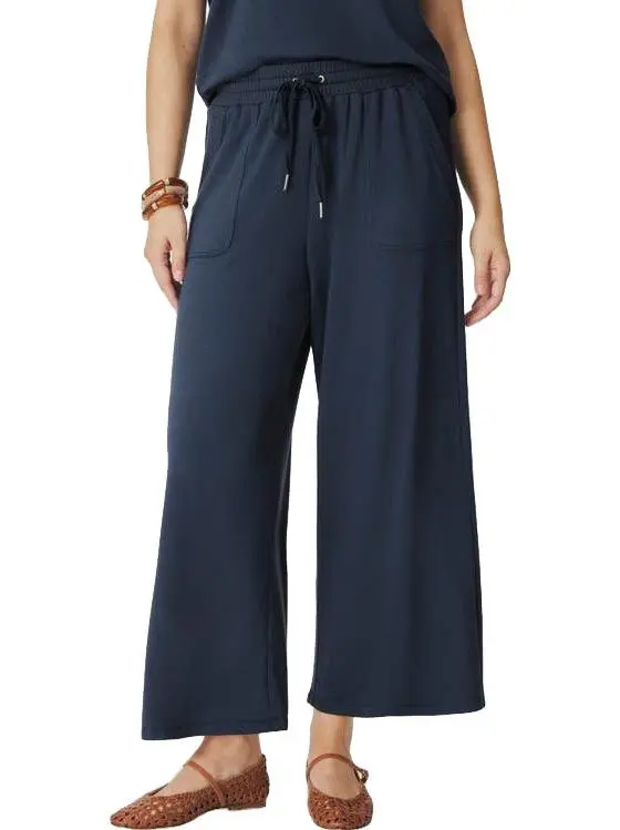 Splendid Jada Drawstring Pants - Navy