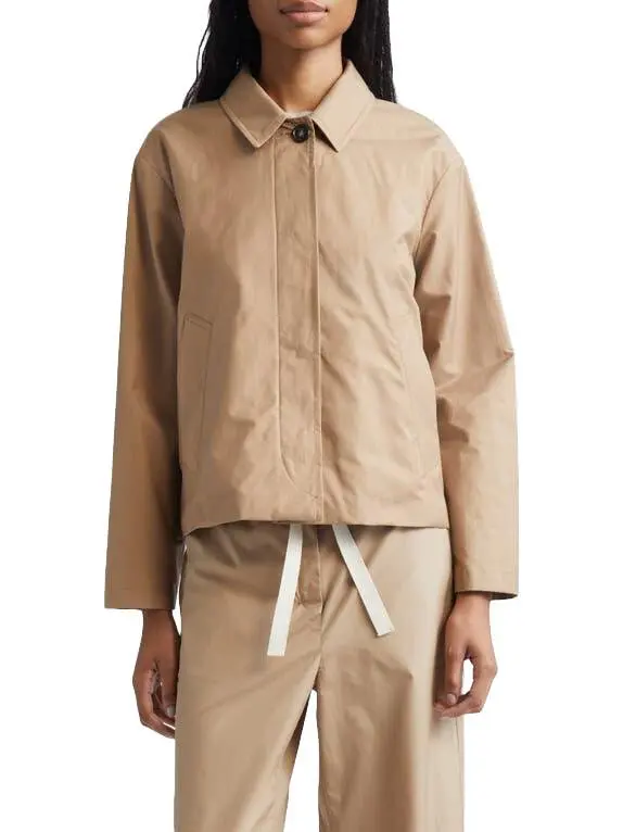 Max Mara Bambola Cotton-blend Twill Trench Jacket - Camel