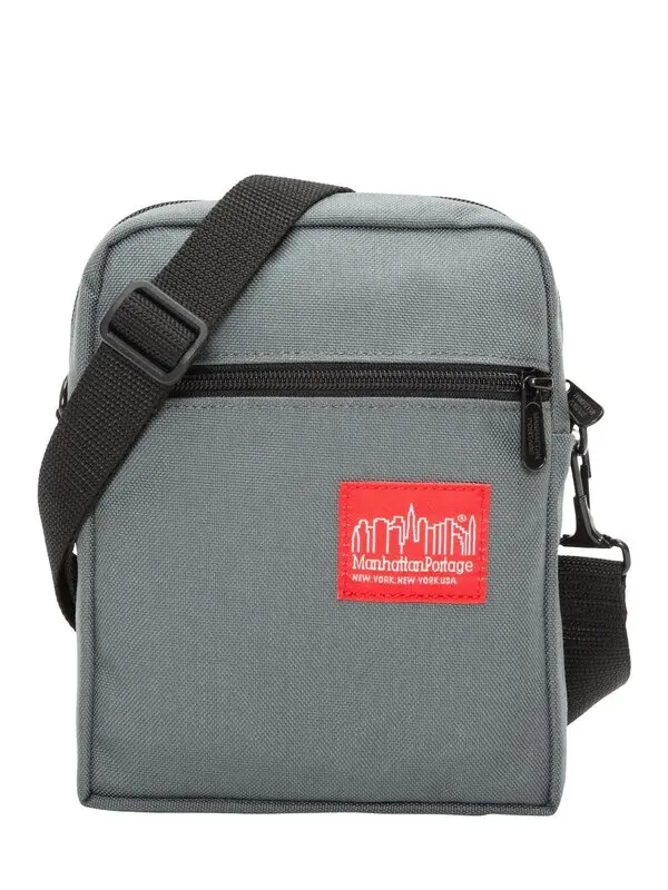 MANHATTAN PORTAGE City Lights Compact Crossbody Bag - Grey