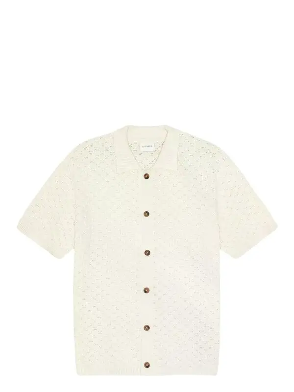 LES DEUX Button-down Shirt - Neutrals
