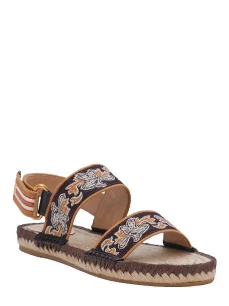 Valentino Garavani Floral Espadrille Slingback Sandals - Natural Multi