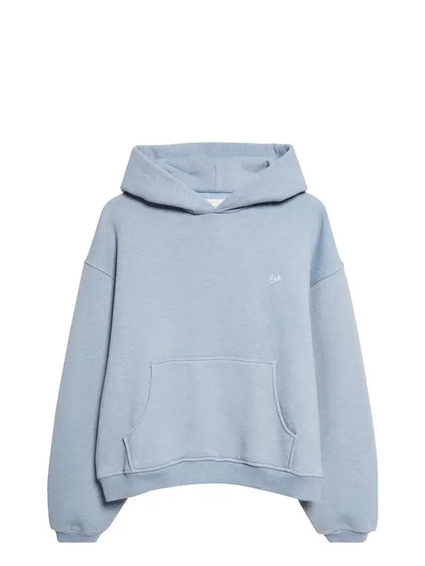 ERL Gender Inclusive Fleece Hoodie - Blue
