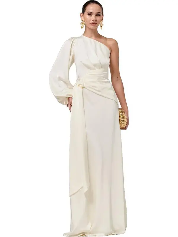 SAVEL Pollie Maxi Dress - Ivory