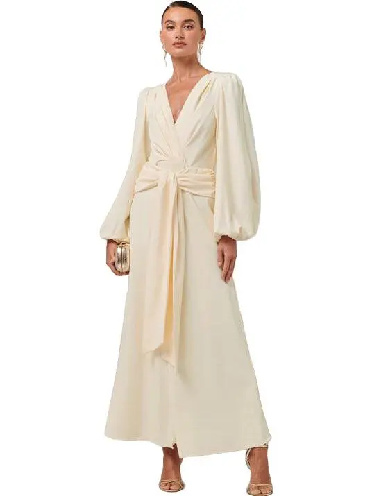 SAVEL Jonah Midi Dress - Ivory