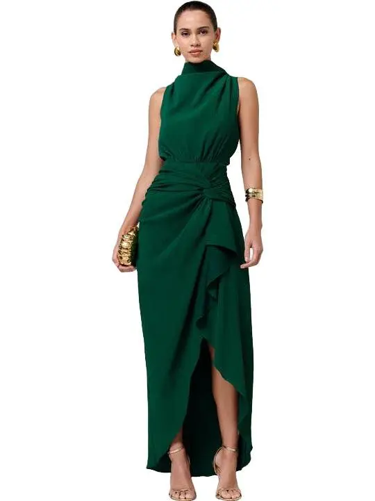 SAVEL Ursula Midi Dress - Emerald