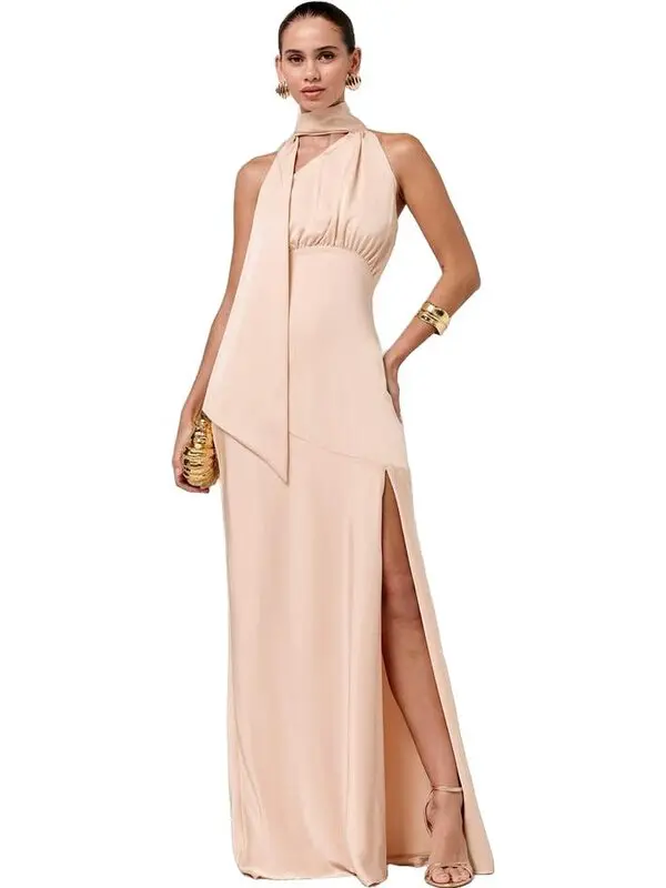 SAVEL Chloe Maxi Dress - Pale Pink