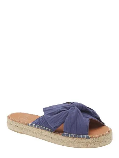 TONI PONS Elina Espadrille Slide - Blue