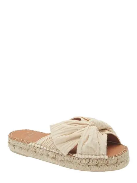 TONI PONS Elina Espadrille Slide - Cream
