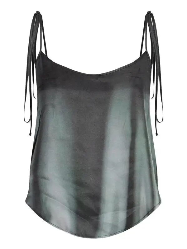 DIESEL Tie-shoulder Top - Grey