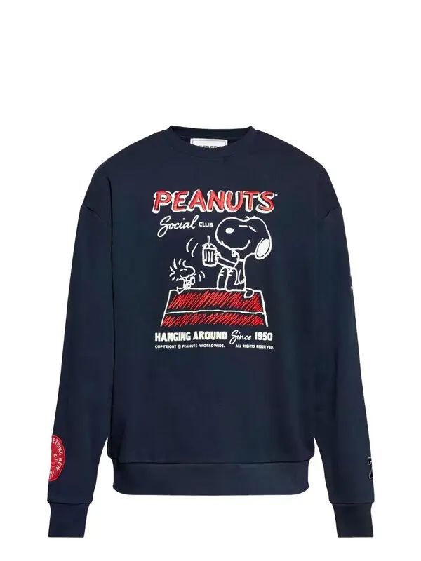 Iceberg Graphic Print Sweatshirt - Blue