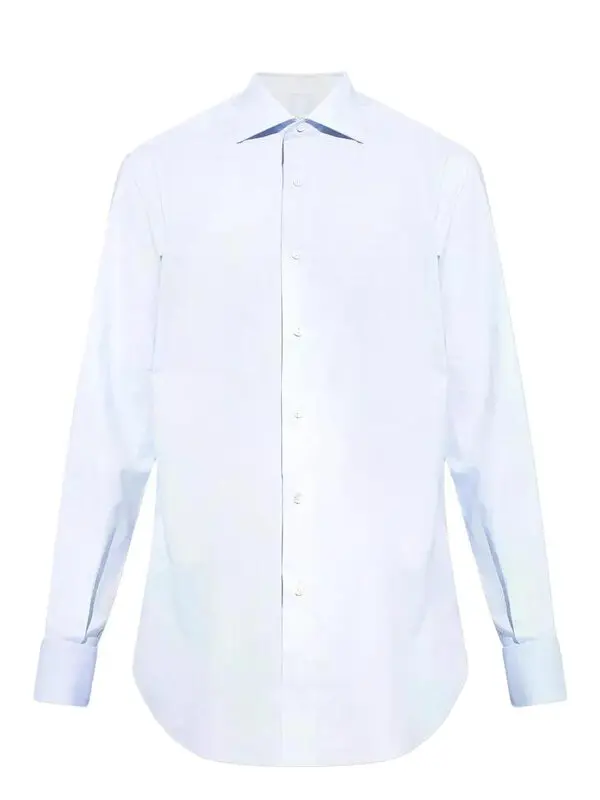 Brioni Buttoned Longsleeve Shirt - Blue