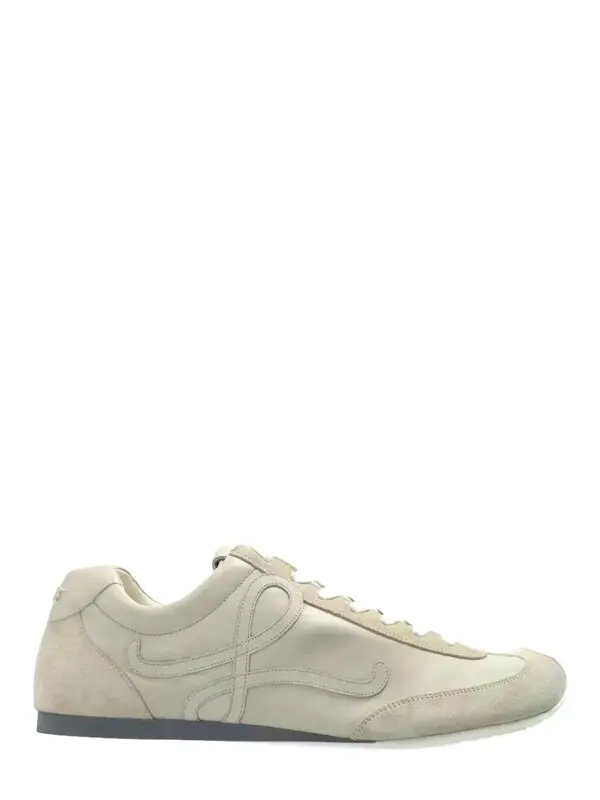 Loewe Lace-up Logo Sneakers - Neutrals