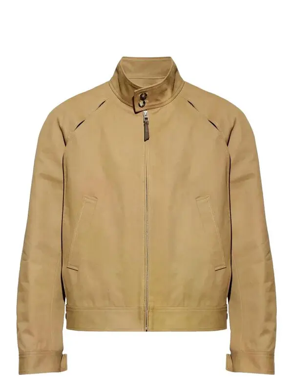 Loewe High Neck Jacket - Neutrals