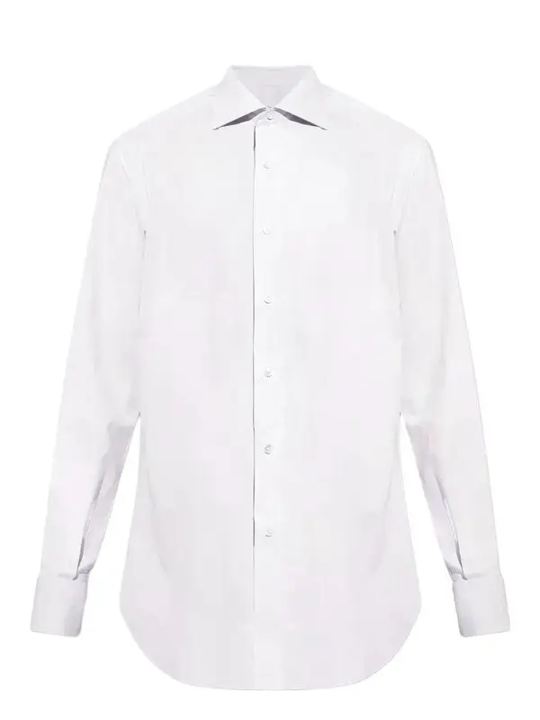 Brioni Formal Buttoned Shirt - White