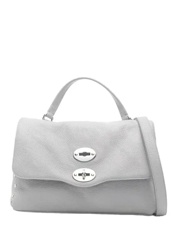 ZANELLATO Small Postina® Studded Tote - Grey
