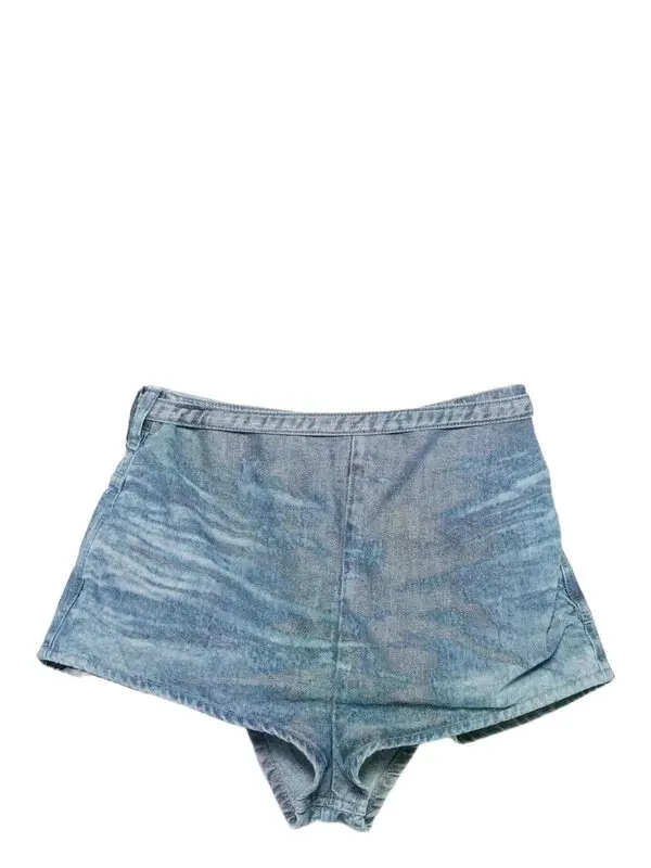 DIESEL Textured Shorts - Blue