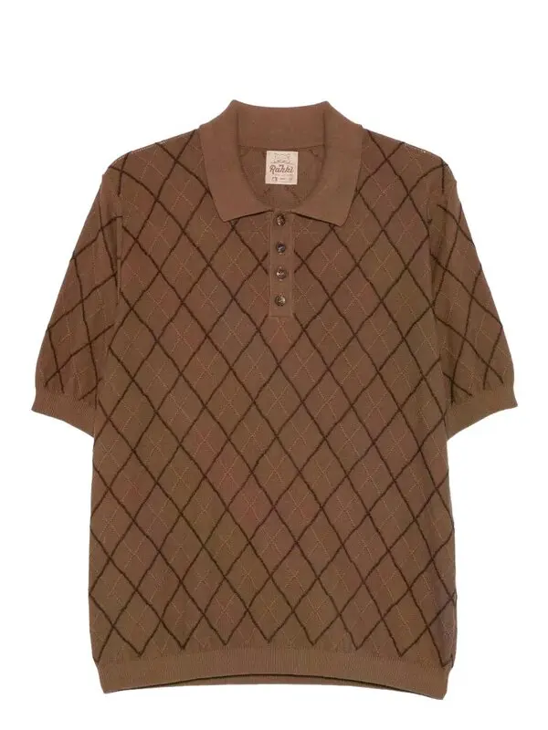 RAKKI The Legend Paul Newman 1956 Polo Shirt - Brown