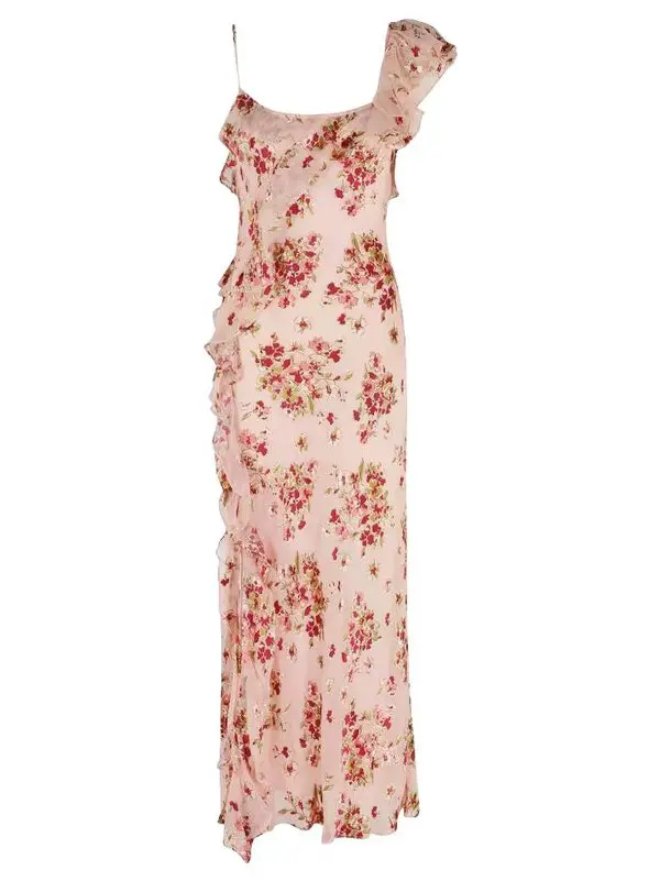Rixo Ester Floral-print Maxi Dress - Pink