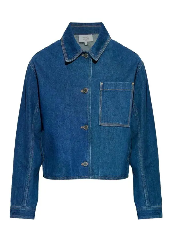 Maison Kitsuné Buttoned Jacket - Blue