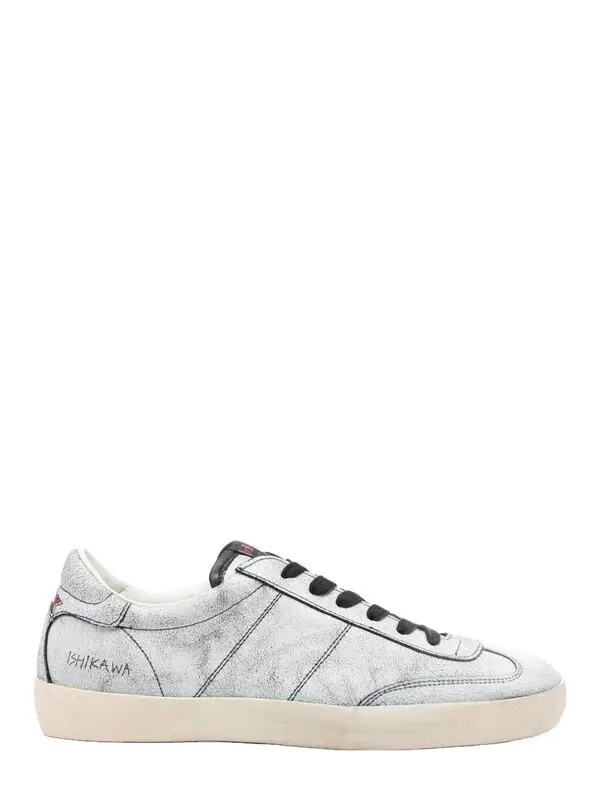 ISHIKAWA Leather Sneakers - White