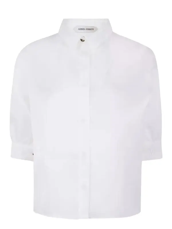 Alberta Ferretti Chest-pocket Shirt - White