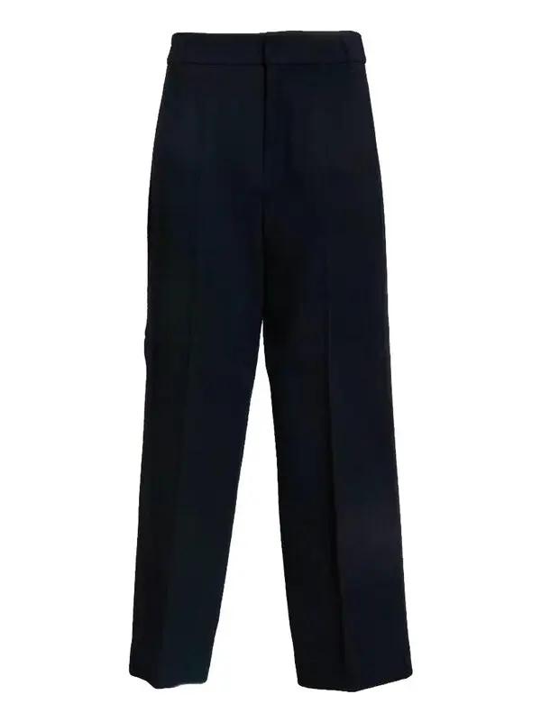 Max Mara Wide Leg Trousers - Blue