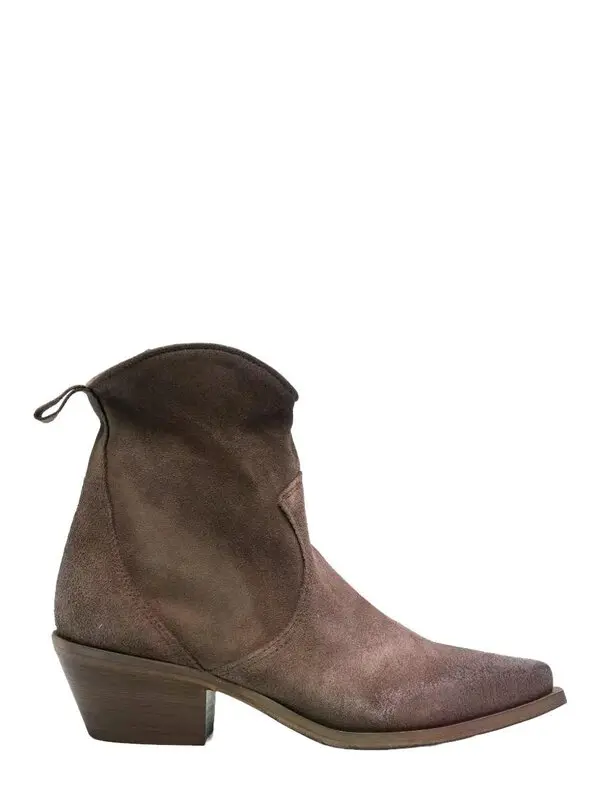 METISSE Cowboy Boots - Brown