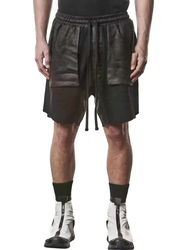 THOM KROM Pocket Drawstring Shorts - Black