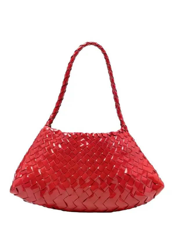 Dragon Diffusion Rosanna Braided-handle Shoulder Bag - Red