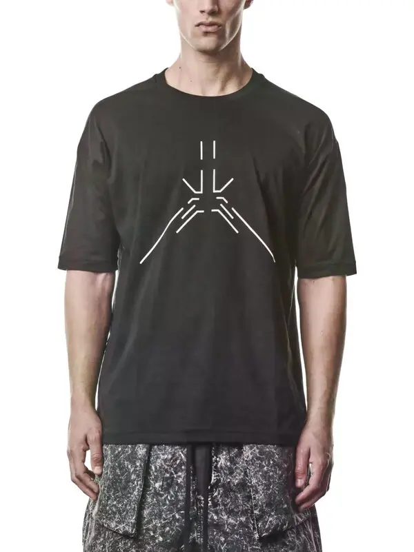 THOM KROM Graphic T-shirt - Black