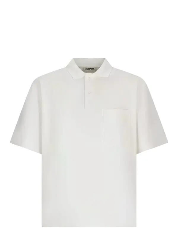 DARKPARK Cole Short-sleeved Polo Shirt - White