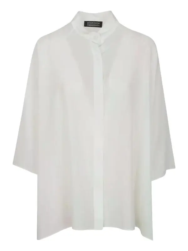 GIANLUCA CAPANNOLO Button-detail Blouse - White