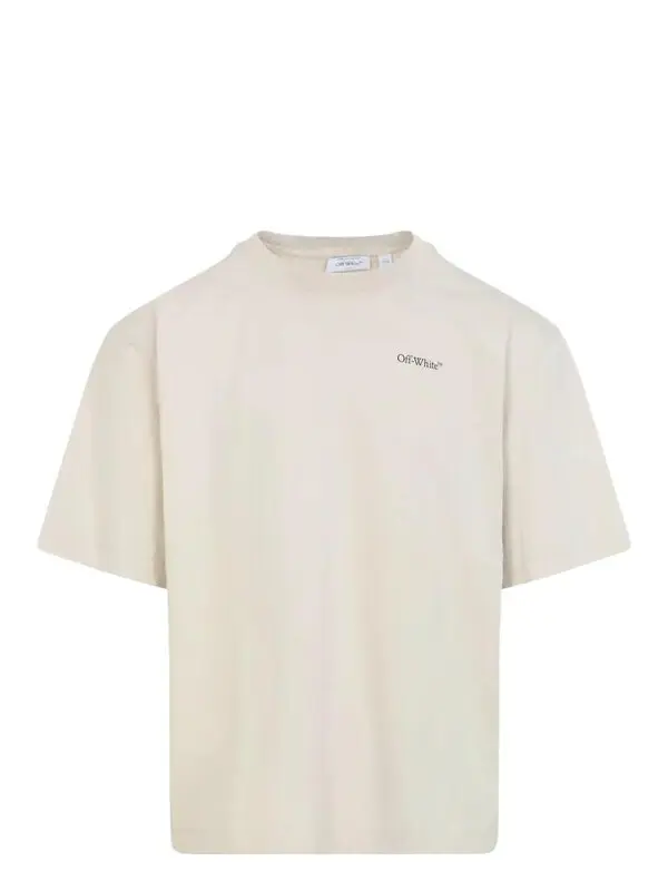 Off-White Half Arrows Graphic T-shirt - Neutrals