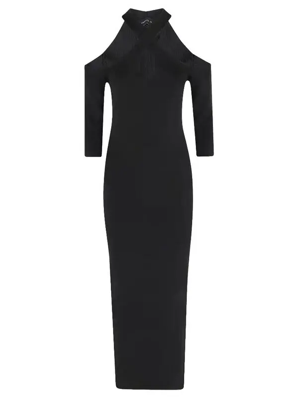 Federica Tosi Cut-out Dress - Black
