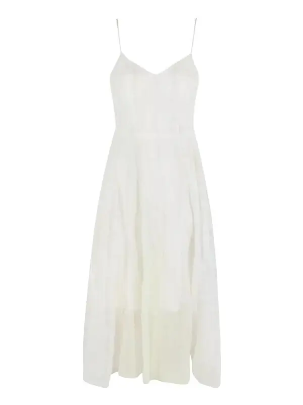 Erika Cavallini Spaghetti-strap Dress - White