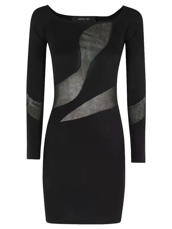 Federica Tosi Long Sleeve Dress - Black