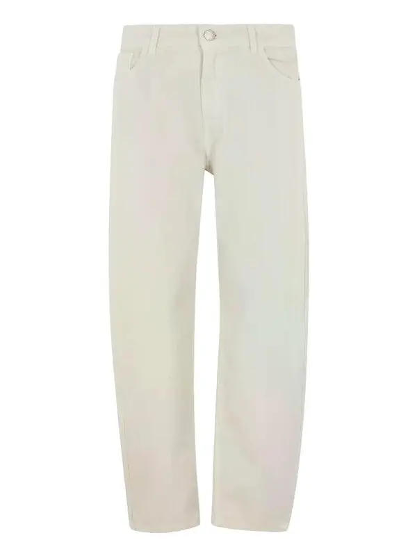 Federica Tosi Straight-leg Jeans - Neutrals