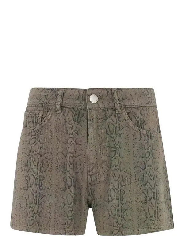Federica Tosi Graphic-print Shorts - Neutrals