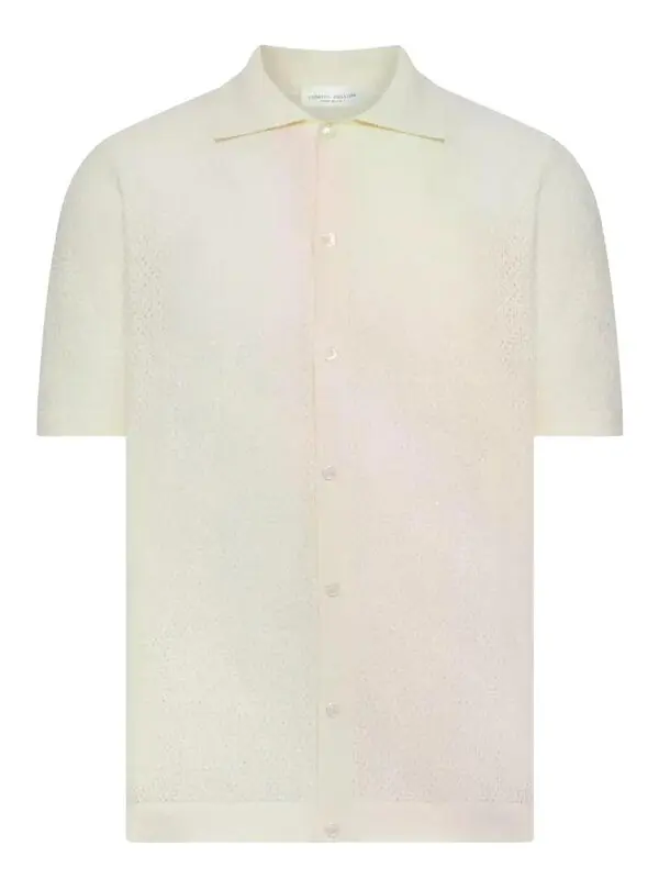 ROBERTO COLLINA Knitted Shirt - White