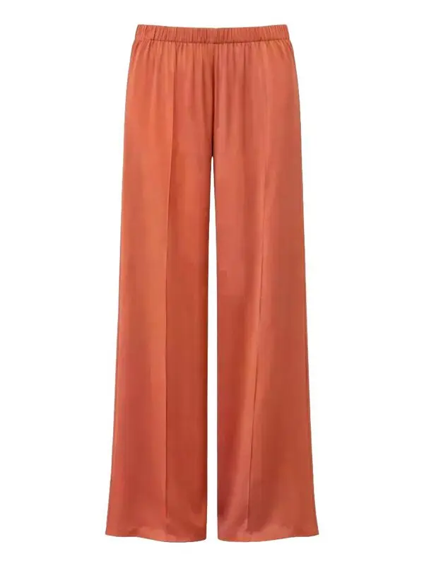 SEMICOUTURE Wide Leg Trousers - Orange