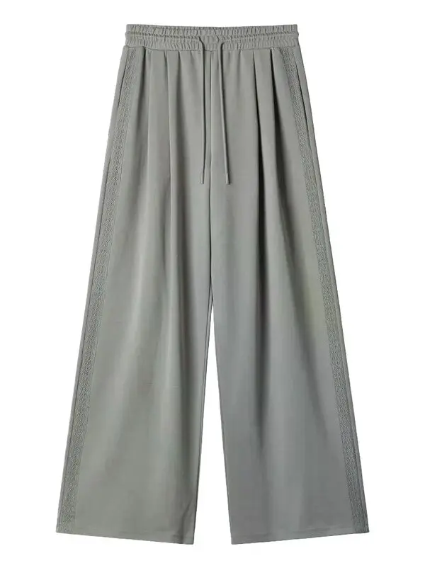 B+AB Drawstring-waist Trousers - Grey