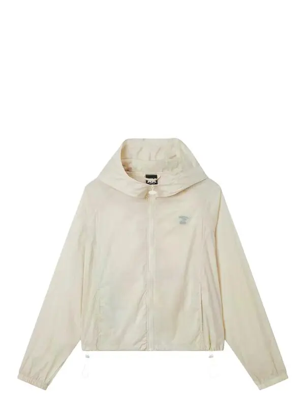 FINGERCROXX Hooded Zip-up Jacket - Neutrals