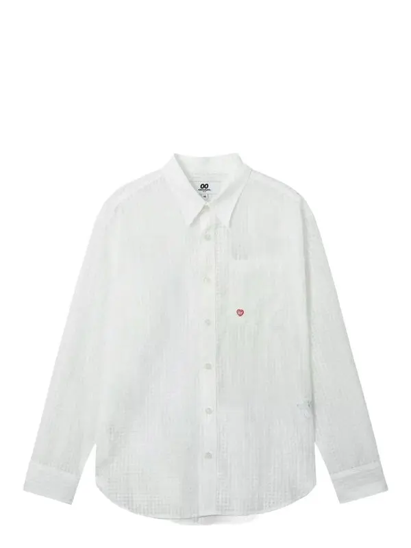 CHOCOOLATE Pocket-detail Button-up Shirt - White