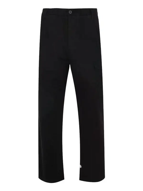 C.P. COMPANY Cotton Cargo Trousers - Black