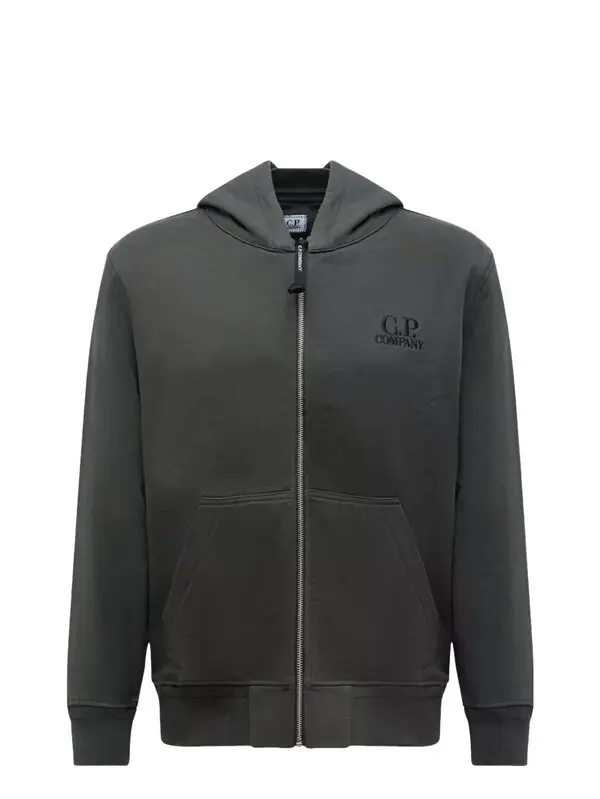 C.P. COMPANY Zip-up Hoodie - Grey