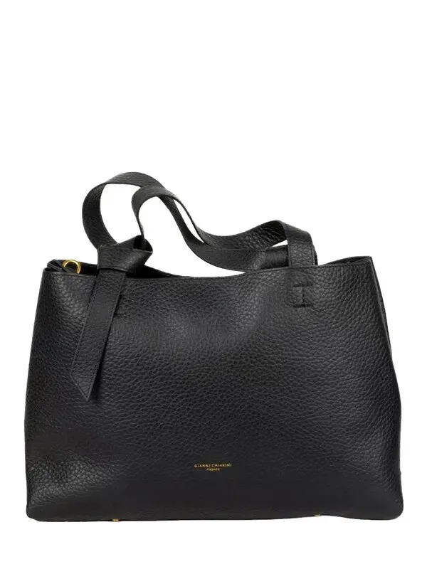 GIANNI CHIARINI Amira Knot-detail Tote Bag - Black