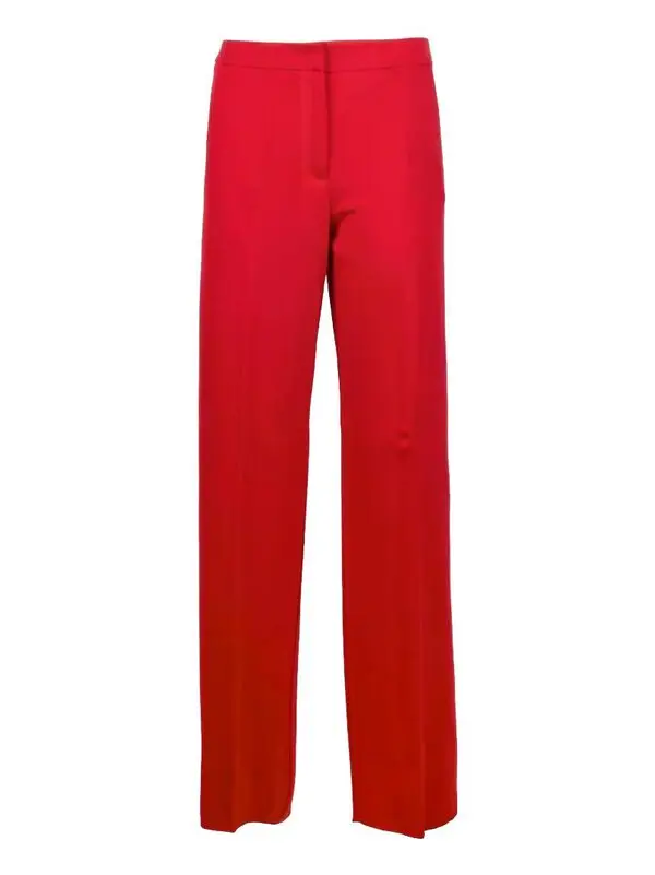 Marella Emme Concealed-fastening Trousers - Red