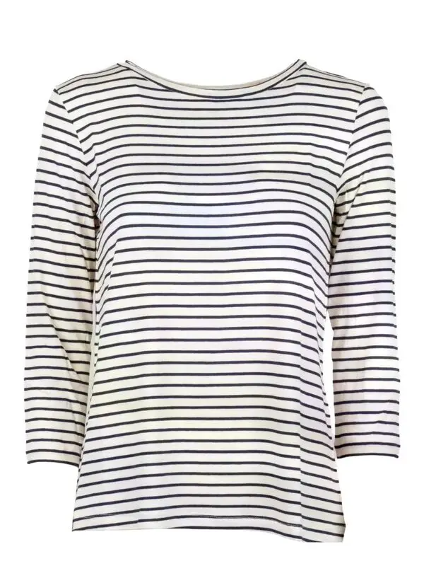 Marella Emme Striped T-shirt - Neutrals